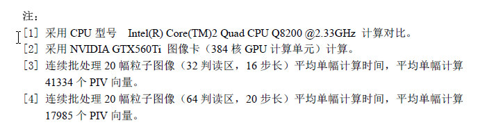 GPU PIV系统性能介绍 - 北京立方天地科技